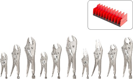 Complete Locking plier set 10
